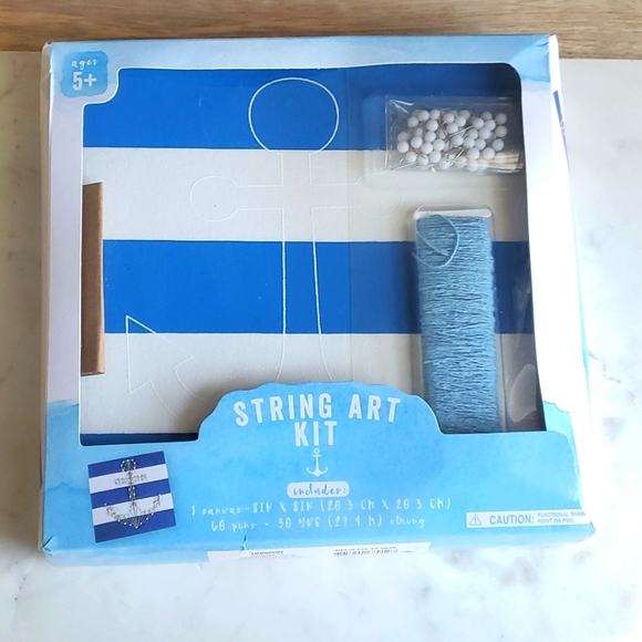 Art | String Art Kit Nautical Anchor Wall Decor New | Poshmark